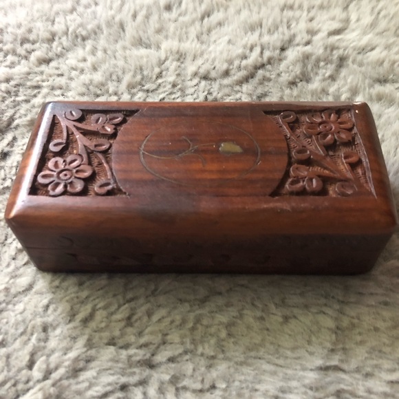 Storage & Organization | Wooden Case | Poshmark